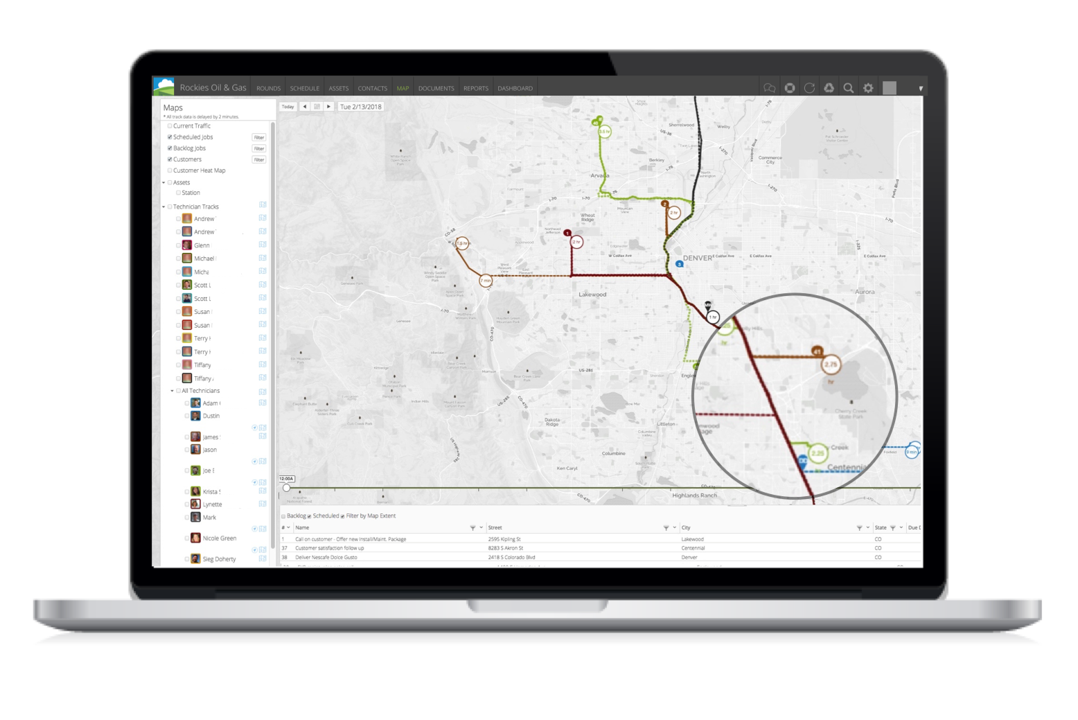 Scheduling and Dispatch Software with Route Optimization | Field Squared